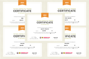 Firewise Certificates - Agoura Hills Fire Safe Council